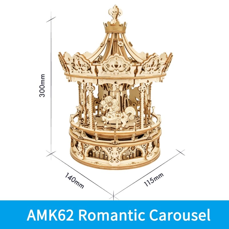 Rokr Music Box 3D Wooden Puzzle Kit Toys - GYOBY® TOYS