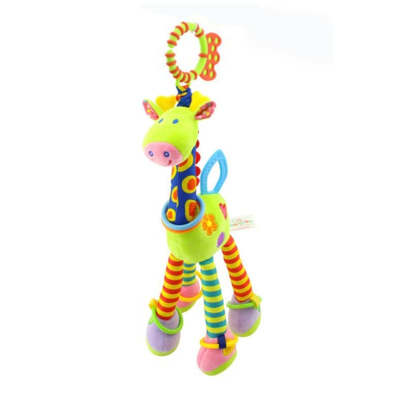Soft Giraffe Animal Baby Rattle and Plush Toy - GYOBY® TOYS