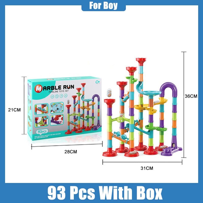 DIY Marble Balls Building Blocks Toy for Kids - GYOBY® TOYS