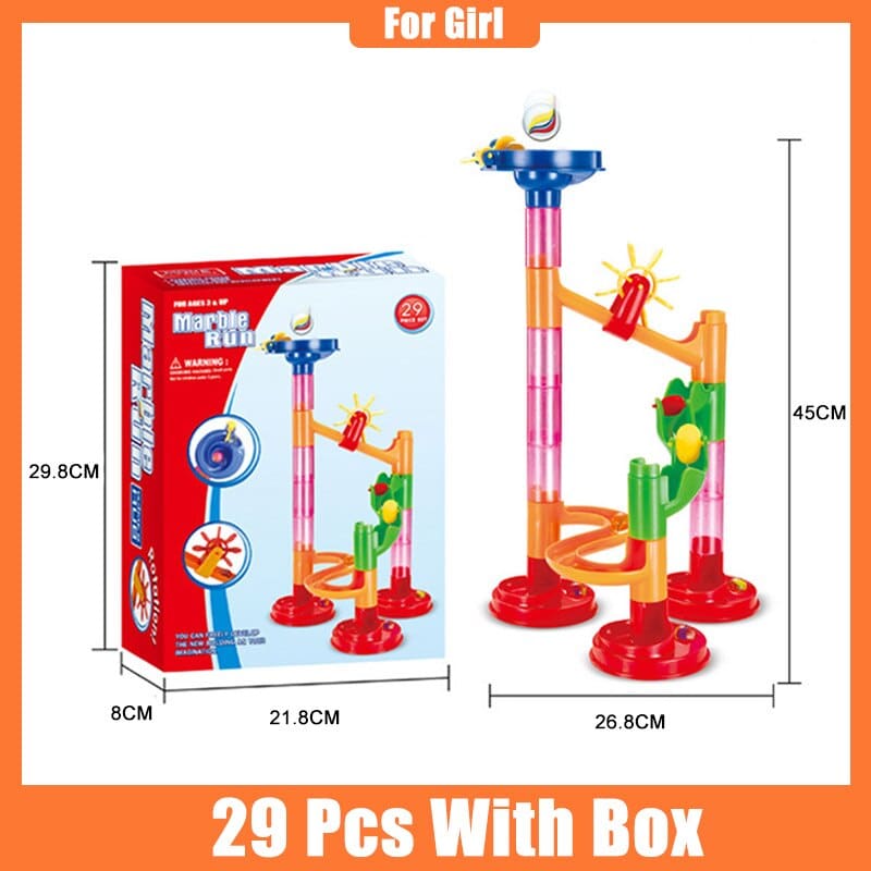 DIY Marble Balls Building Blocks Toy for Kids - GYOBY® TOYS