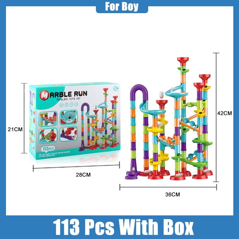 DIY Marble Balls Building Blocks Toy for Kids - GYOBY® TOYS