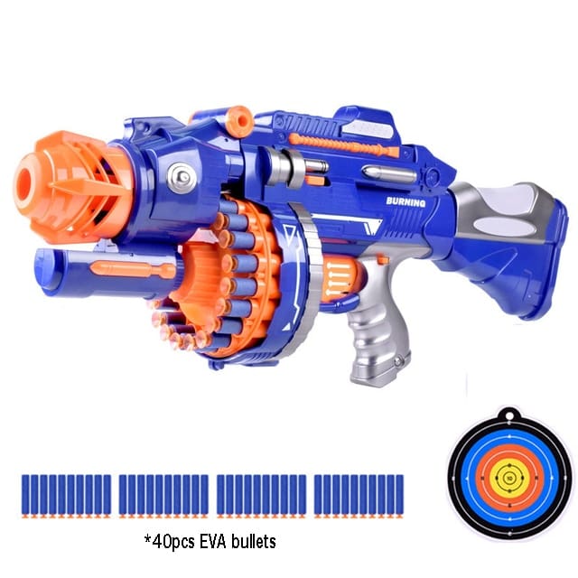 Realistic Gun Toy for 6.5cm Nerf Gun Darts - GYOBY® TOYS