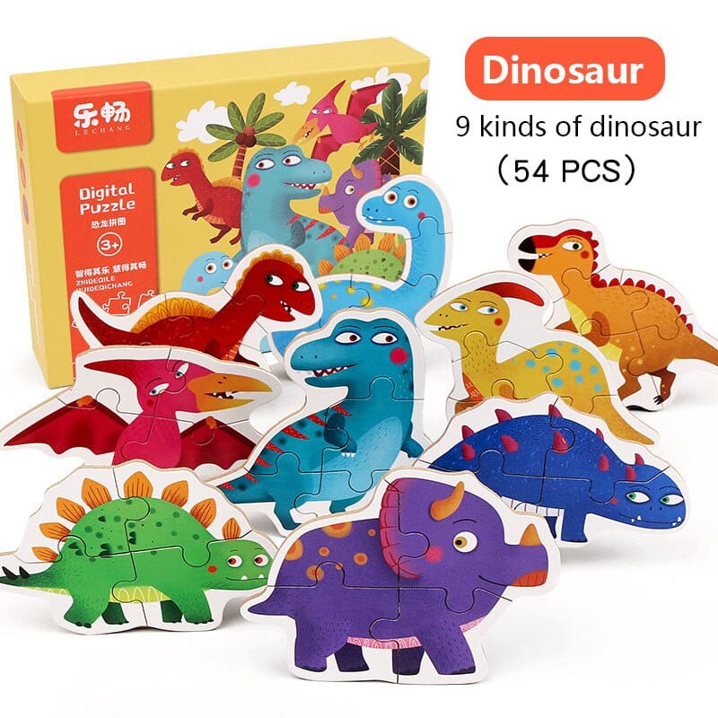 Funny Wooden Jigsaw Puzzle Toy for Kids - GYOBY® TOYS