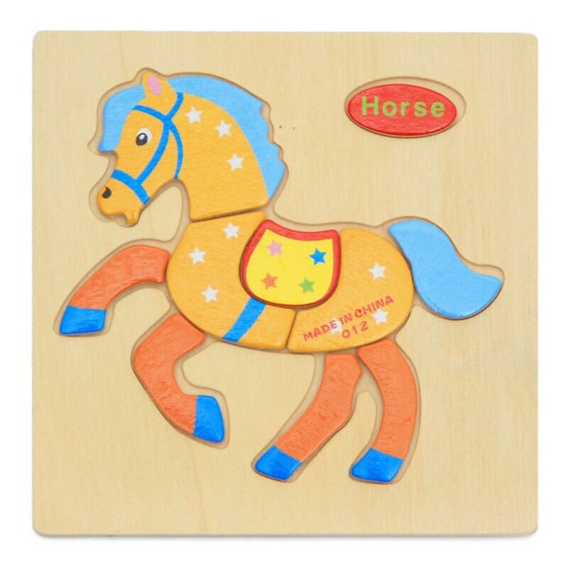Wooden Jigsaw Puzzle Toy for Children - GYOBY® TOYS