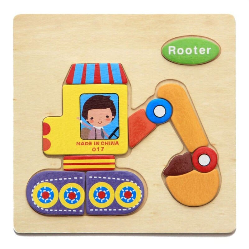 Wooden Jigsaw Puzzle Toy for Children - GYOBY® TOYS