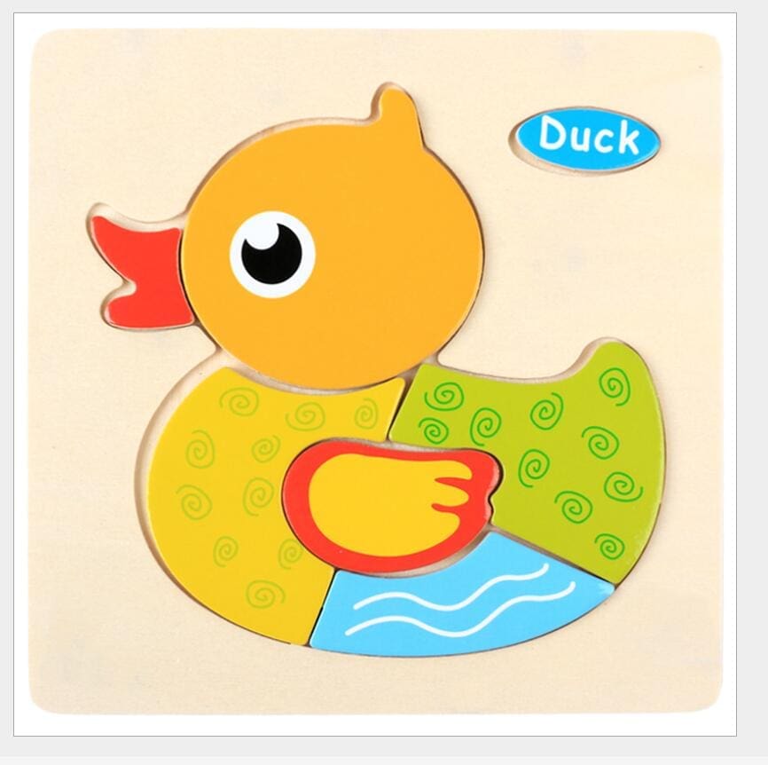 Fun Exquisite Wooden Jigsaw Puzzle Toy For Children - GYOBY® TOYS