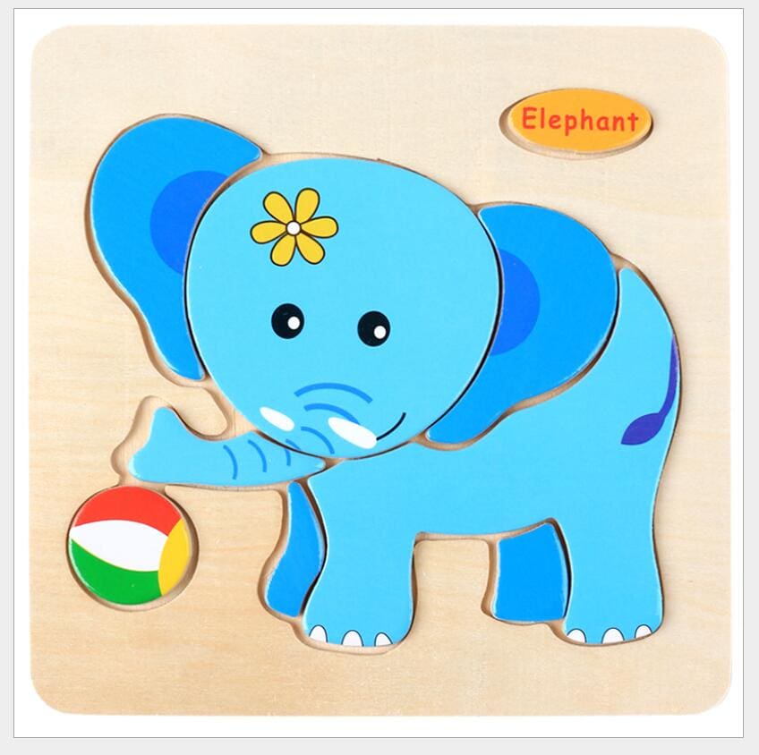 Fun Exquisite Wooden Jigsaw Puzzle Toy For Children - GYOBY TOYS
