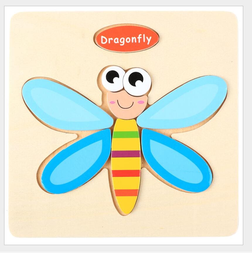 Fun Exquisite Wooden Jigsaw Puzzle Toy For Children - GYOBY® TOYS