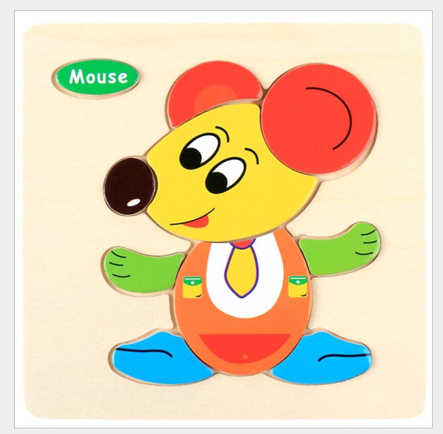 Fun Exquisite Wooden Jigsaw Puzzle Toy For Children - GYOBY® TOYS