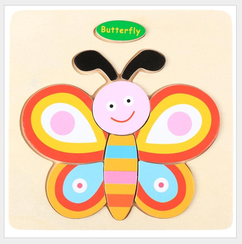 Fun Exquisite Wooden Jigsaw Puzzle Toy For Children - GYOBY® TOYS