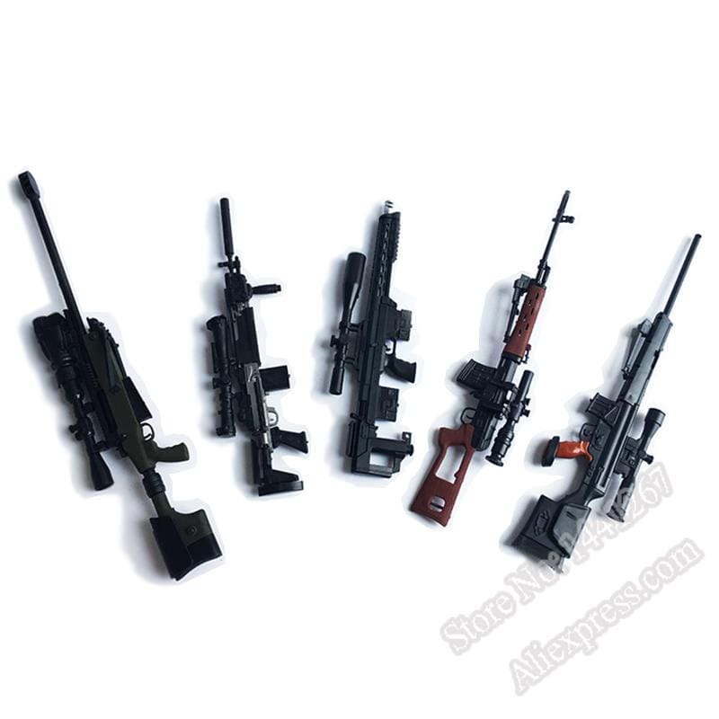 1:6 Sniper Rifle Miniature Weapons Pack Toy - GYOBY TOYS