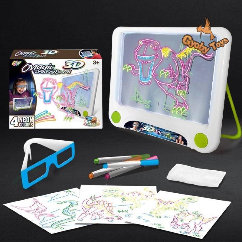 Soft Lighting Magic Drawing Board for Kids - GYOBY® TOYS