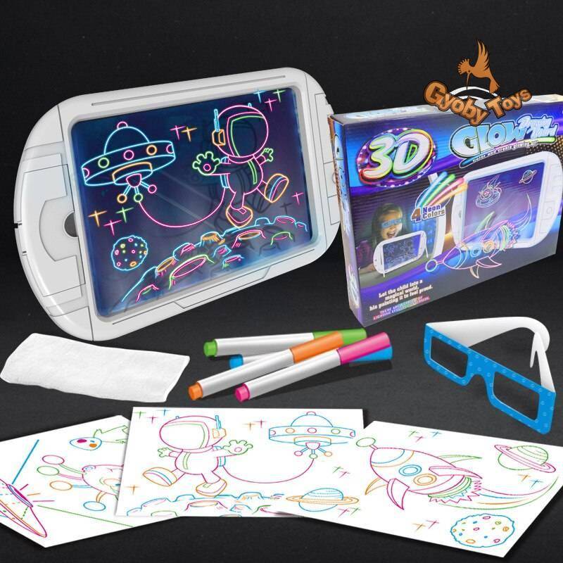 Soft Lighting Magic Drawing Board for Kids - GYOBY® TOYS