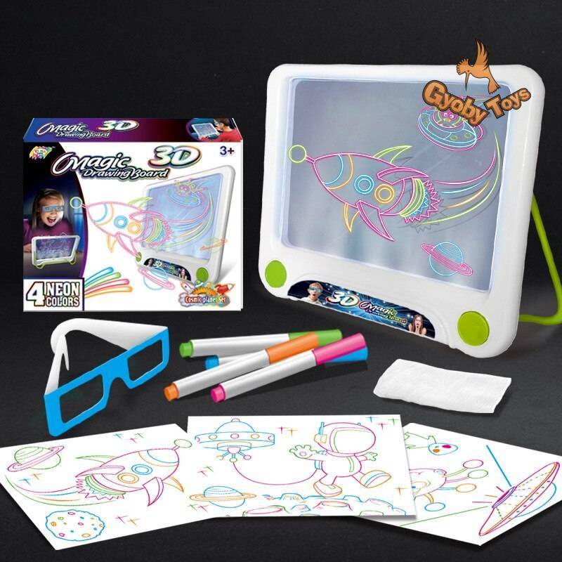 Soft Lighting Magic Drawing Board for Kids - GYOBY® TOYS