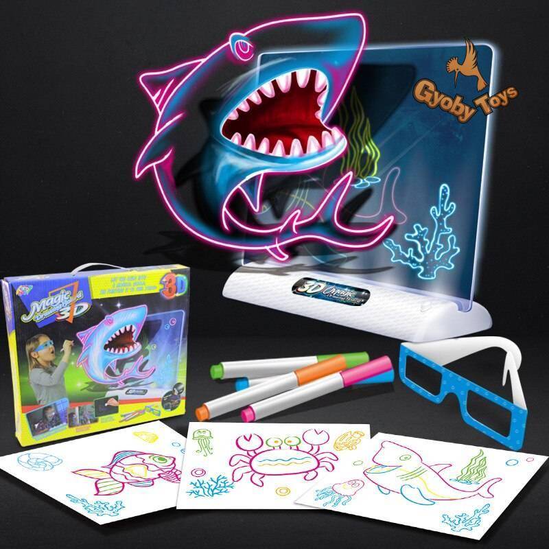 Soft Lighting Magic Drawing Board for Kids - GYOBY® TOYS