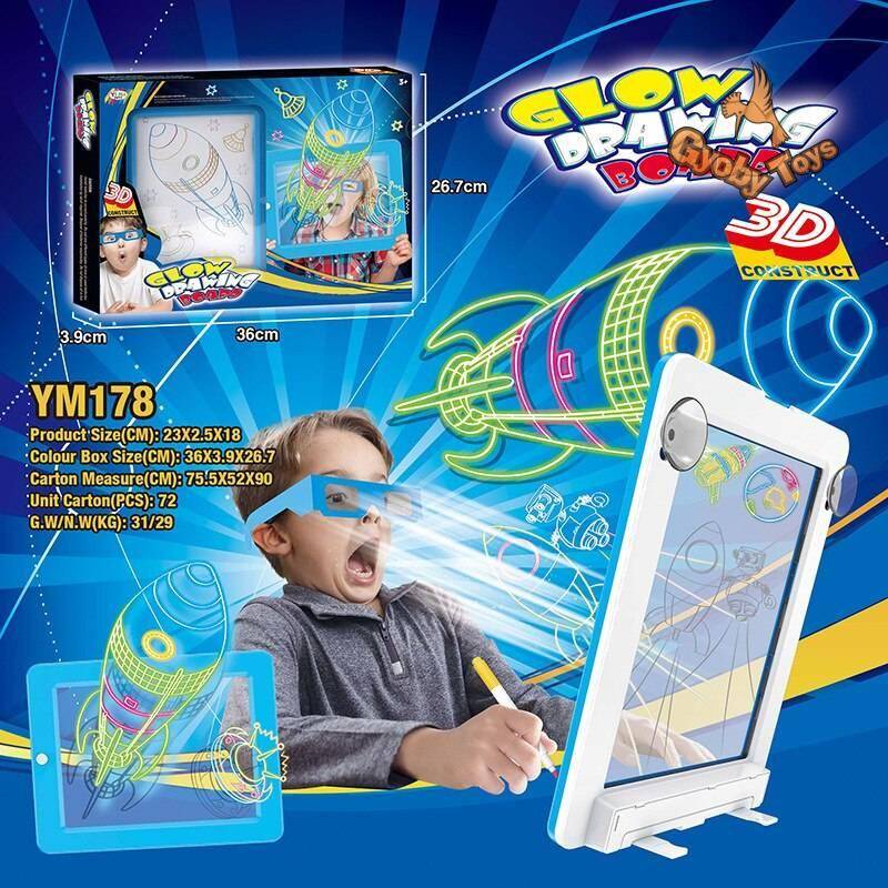 Soft Lighting Magic Drawing Board for Kids - GYOBY® TOYS