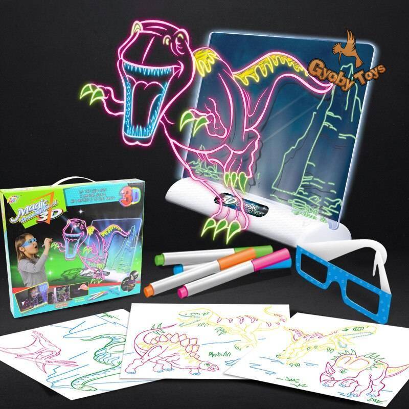 Soft Lighting Magic Drawing Board for Kids - GYOBY® TOYS