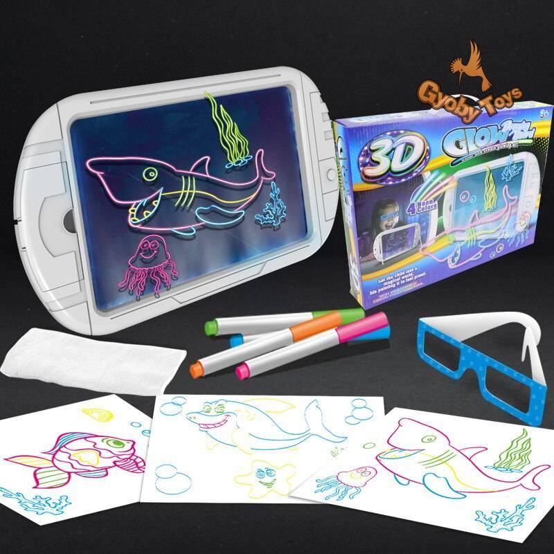 Soft Lighting Magic Drawing Board for Kids - GYOBY® TOYS