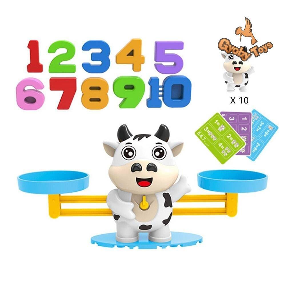 Educational Insights Number Balance Scale Math Toy - GYOBY® TOYS
