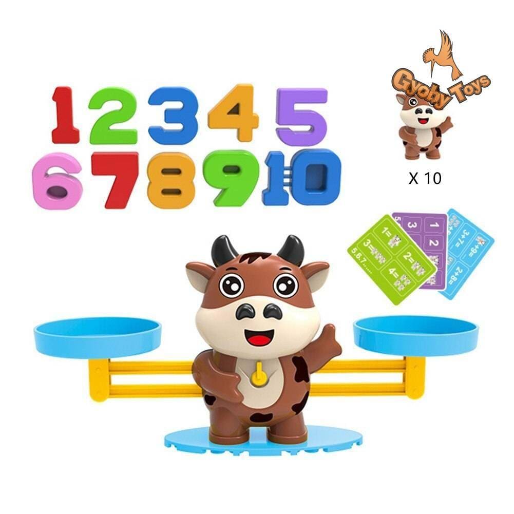Educational Insights Number Balance Scale Math Toy - GYOBY® TOYS