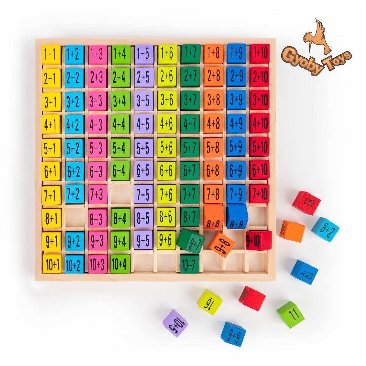 Wooden Educational Table Board Math Toy for Kids - GYOBY TOYS