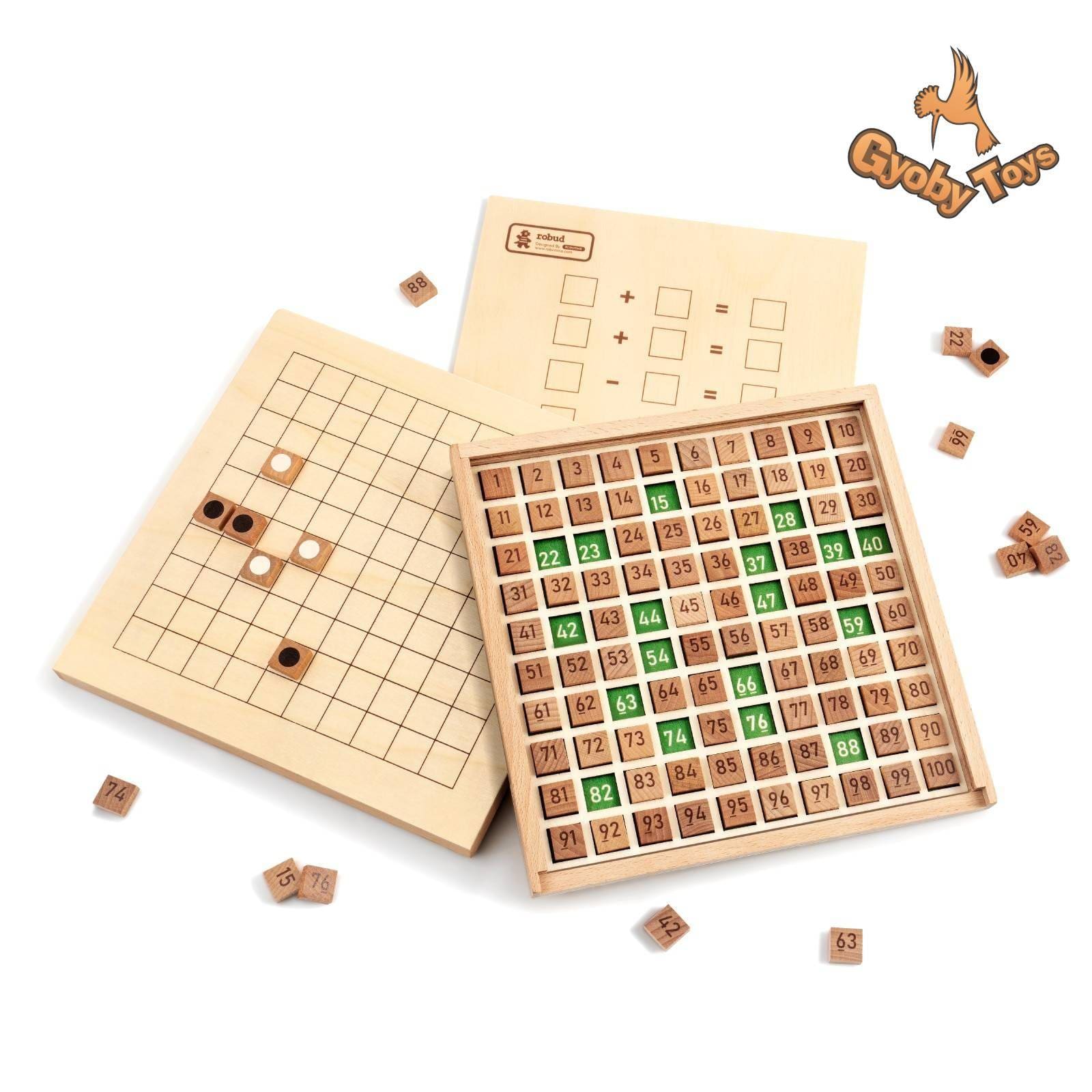 Wooden Educational Table Board Math Toy for Kids - GYOBY TOYS