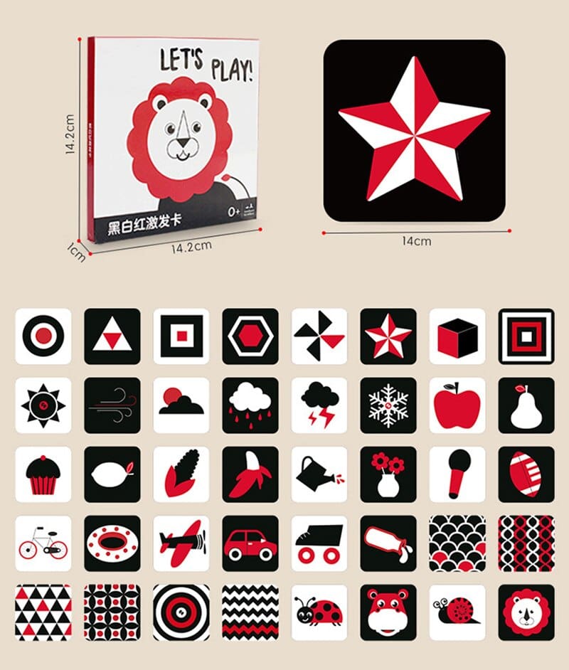 baby visual stimulation cards - GYOBY® TOYS