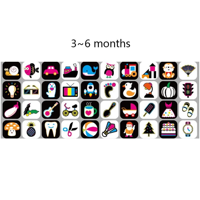 baby visual stimulation cards - GYOBY® TOYS