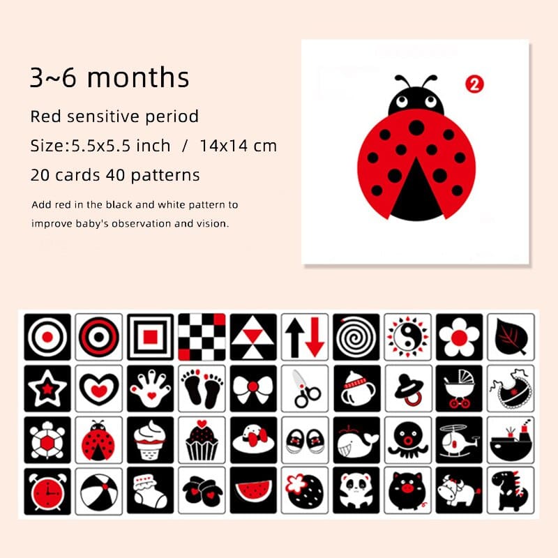 baby visual stimulation cards - GYOBY® TOYS