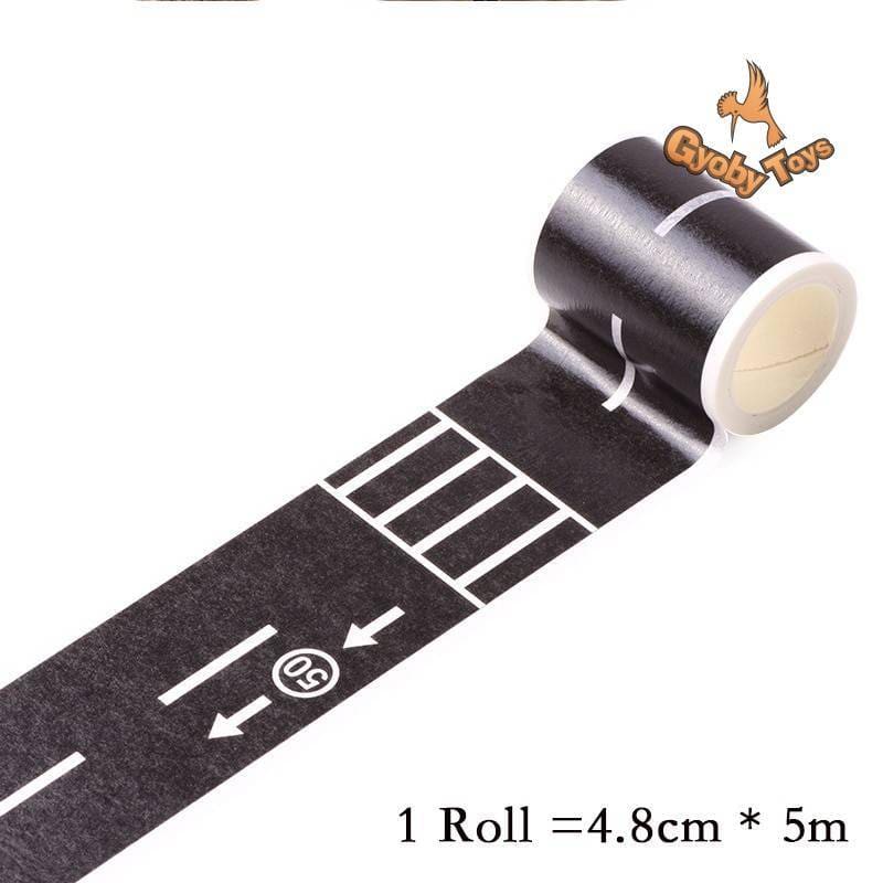 Creative Traffic Road Tape and Vehicle Sticker for Kids - GYOBY® TOYS