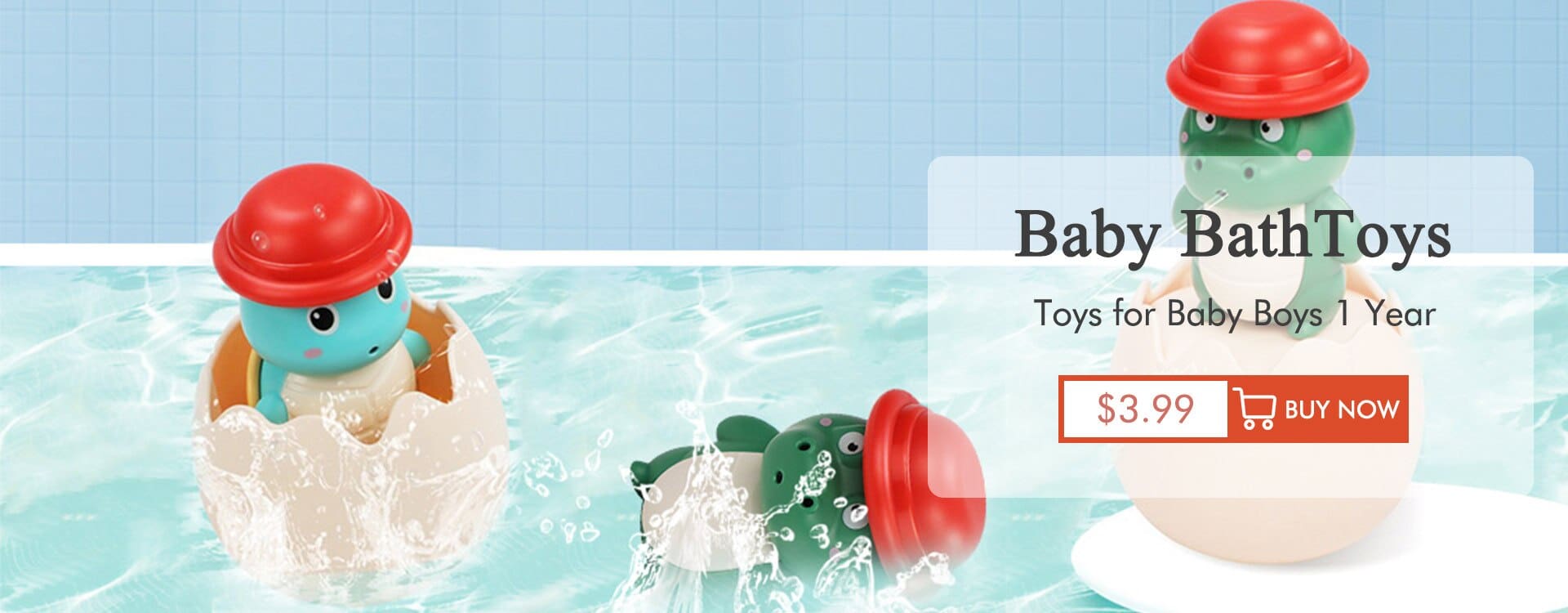 Clockwork Duck Baby Bath Toy - GYOBY® TOYS