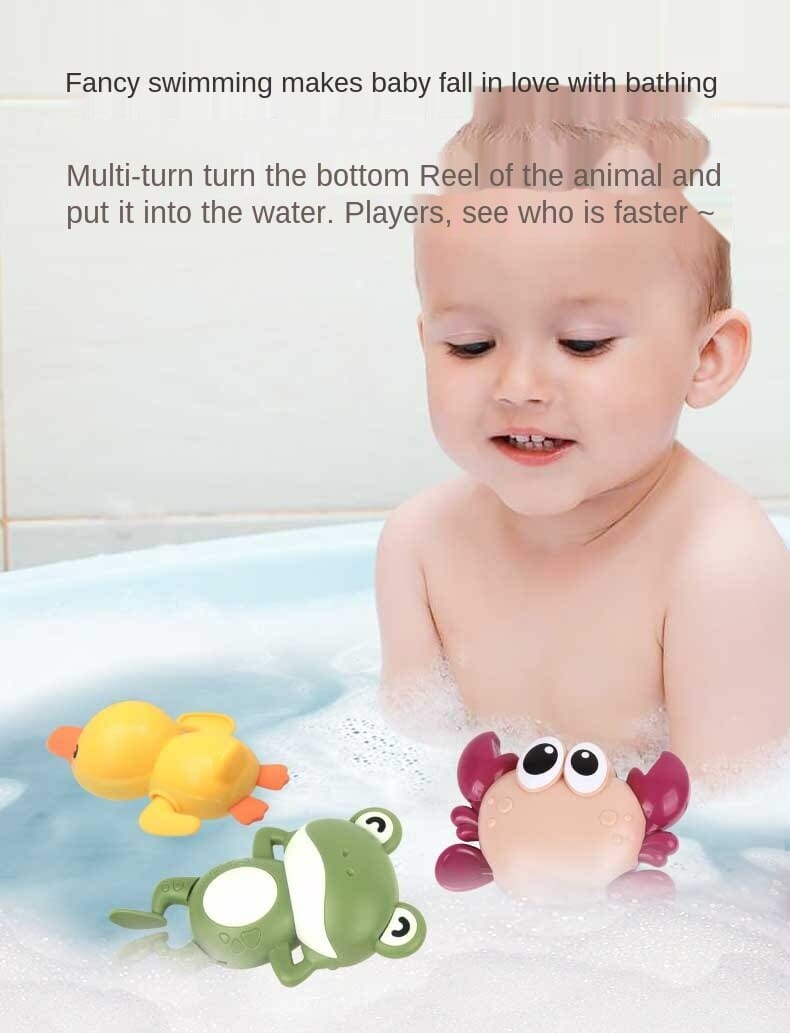 Clockwork Frog Baby Bath Toy - GYOBY® TOYS