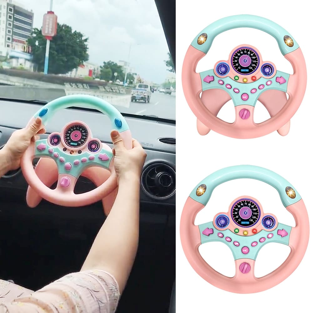 Early Education Steering Wheel Simulation Driving Toy - GYOBY® TOYS