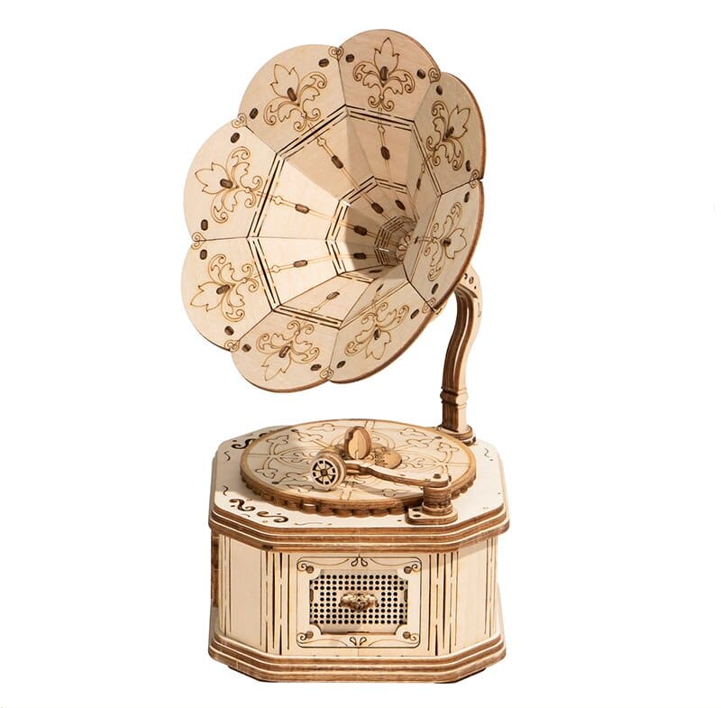 Gramophone 3D Wooden Puzzle Kits Toys - GYOBY® TOYS