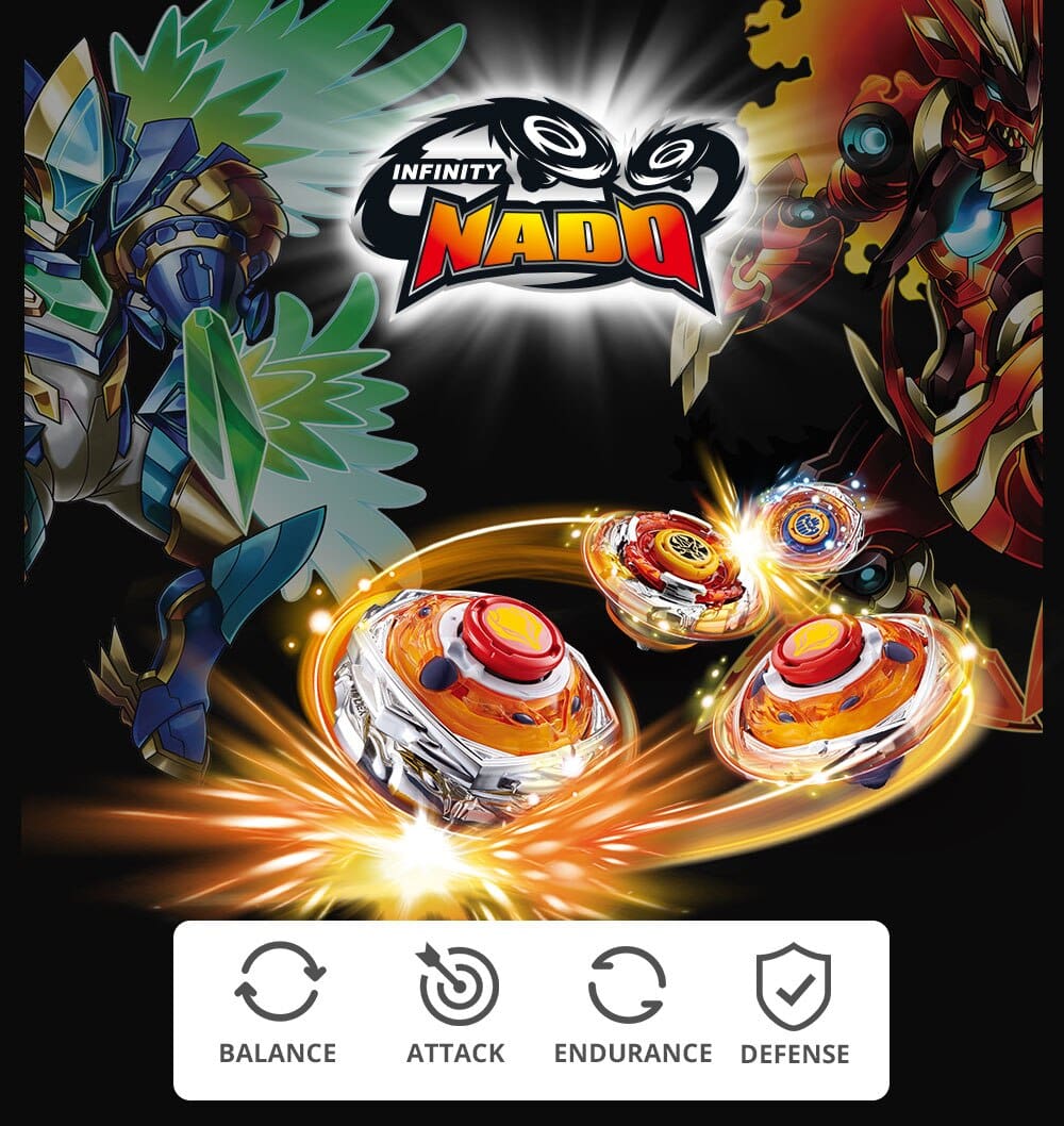 Infinity Nado 3 Stunt Set Beyblade Toy - GYOBY® TOYS