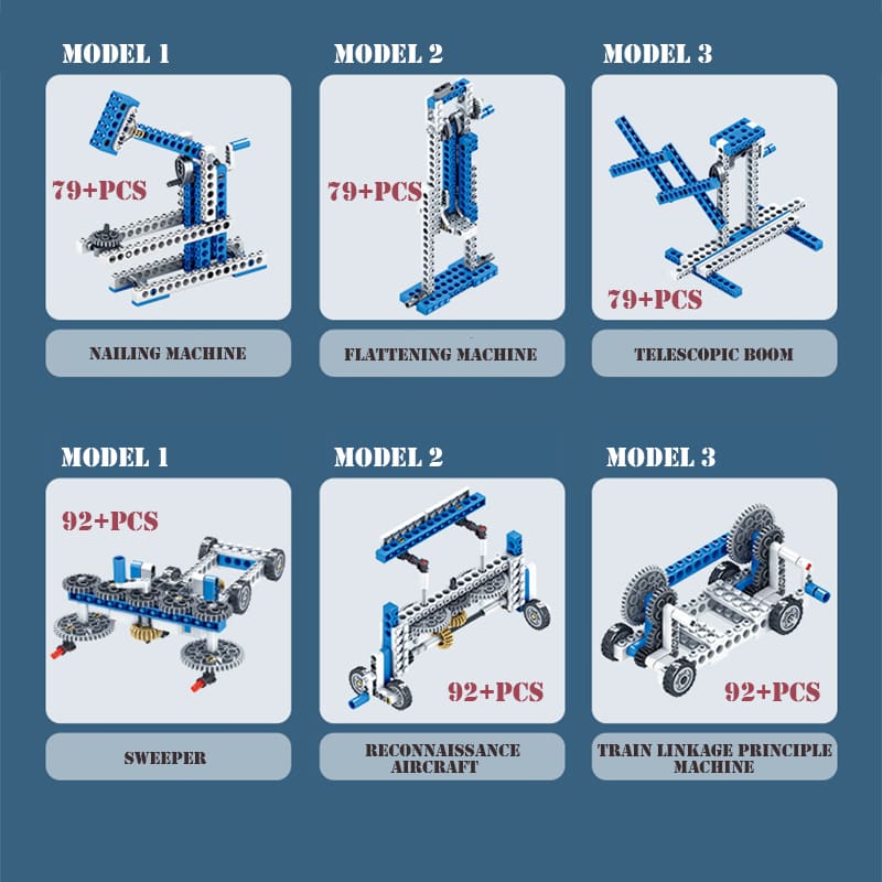 4-in-1 Assembly Bricks - Educational Engineering Toys - GYOBY® TOYS