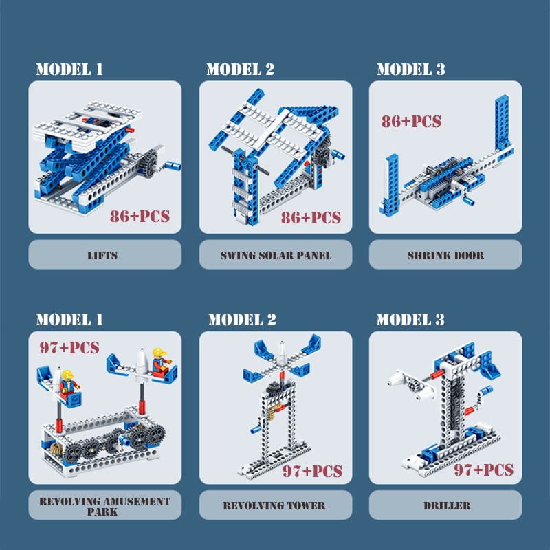 4-in-1 Assembly Bricks - Educational Engineering Toys - GYOBY® TOYS