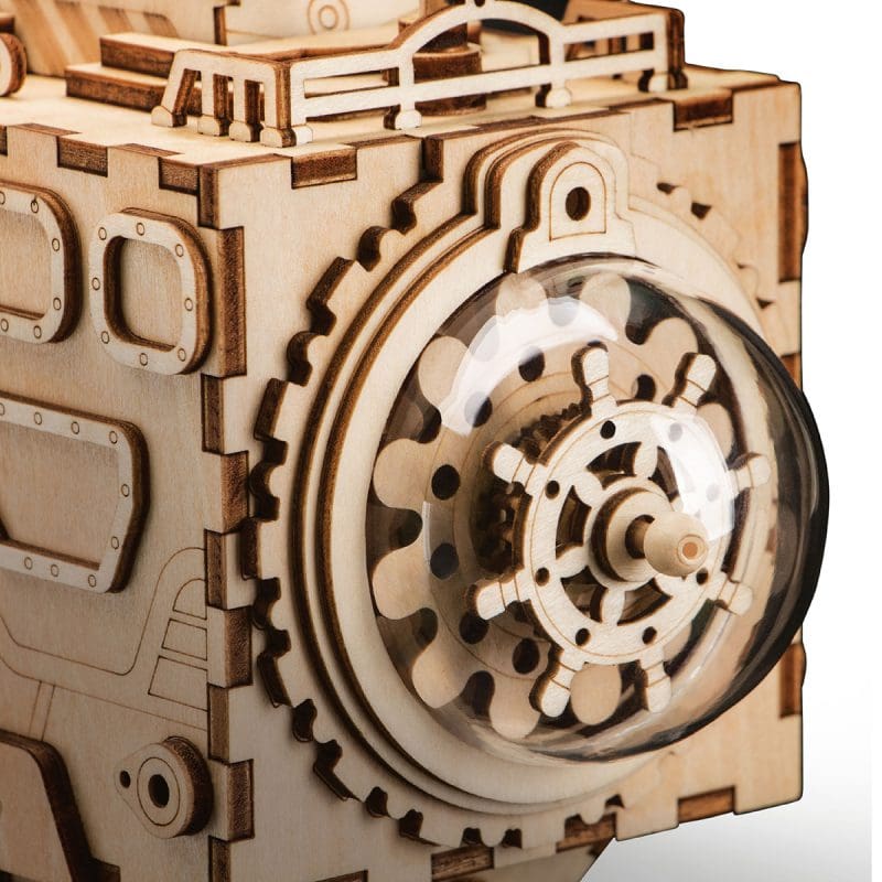 Robot Steampunk 3D Wooden Puzzle Kit Toys - GYOBY® TOYS
