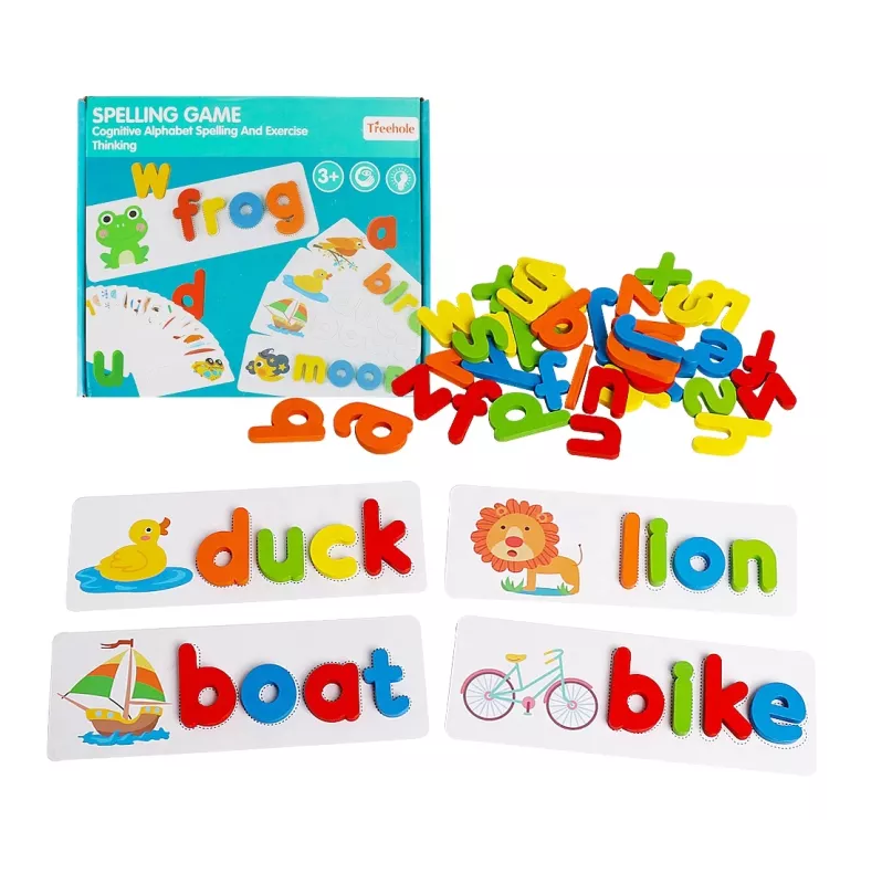 Wooden English Alphabet Puzzle Educational Toy - GYOBY® TOYS