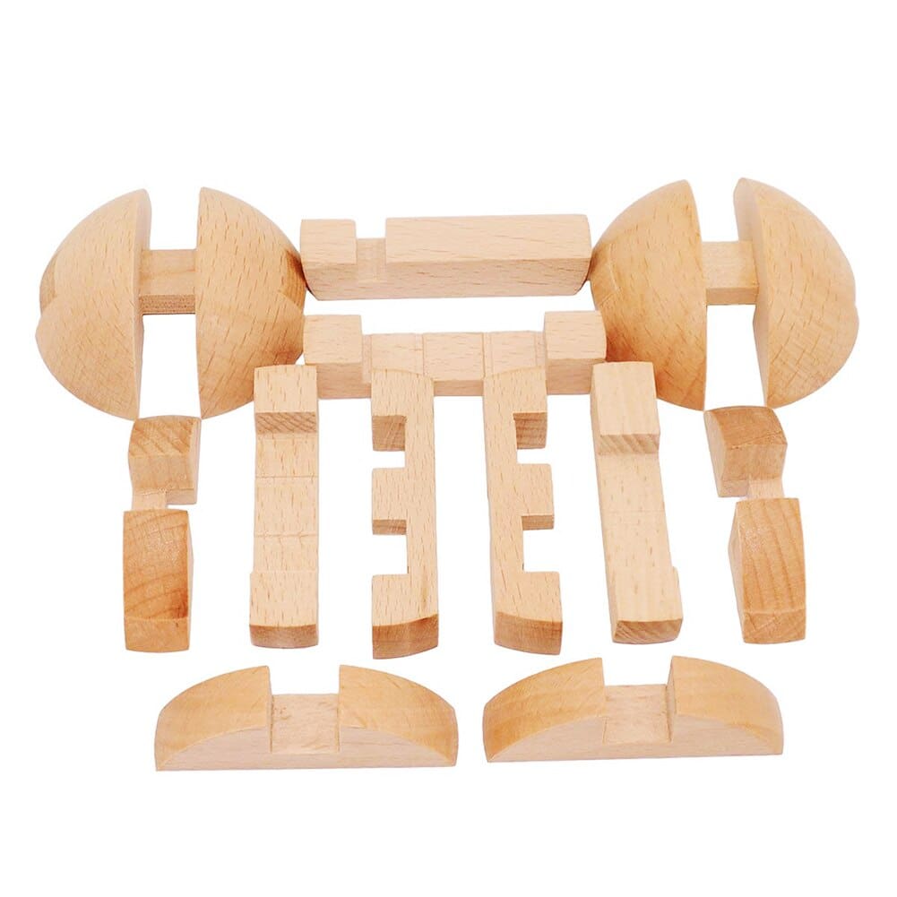 Wooden Sphere Lock Puzzle Toy - GYOBY® TOYS