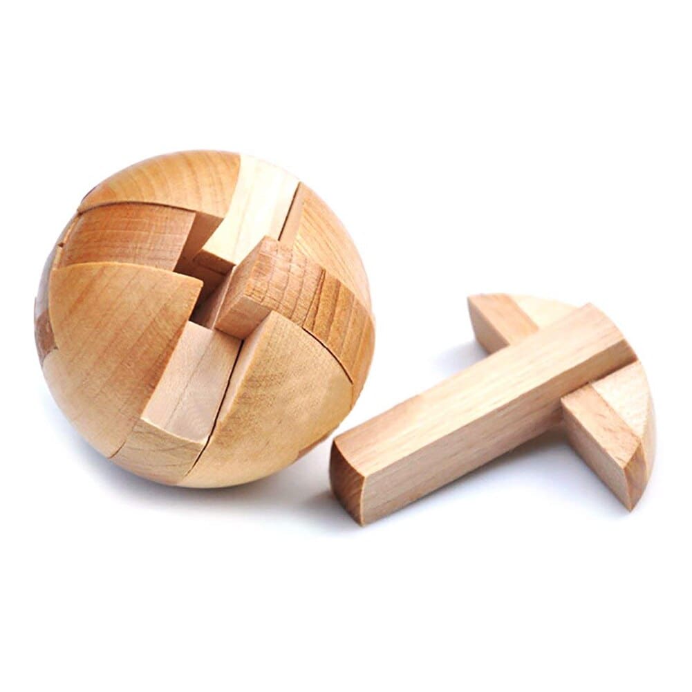 Wooden Sphere Lock Puzzle Toy - GYOBY® TOYS