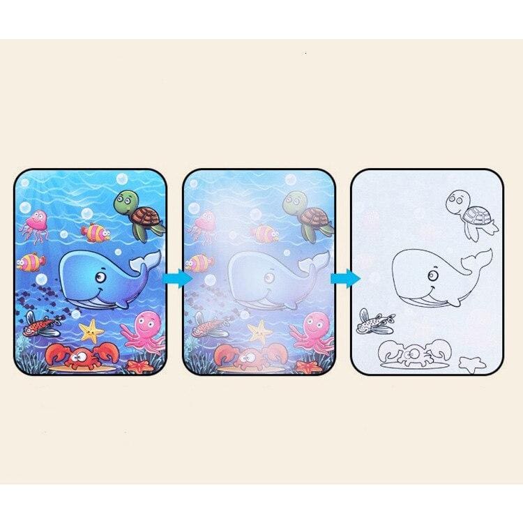 Montessori Magic Water Drawing Book for Kids Birthday Gift - GYOBY® TOYS