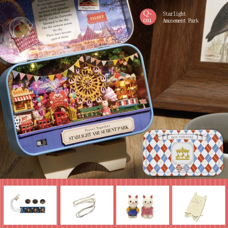 DIY Happiness Dollhouse Theatre Box Toy Kit - GYOBY® TOYS