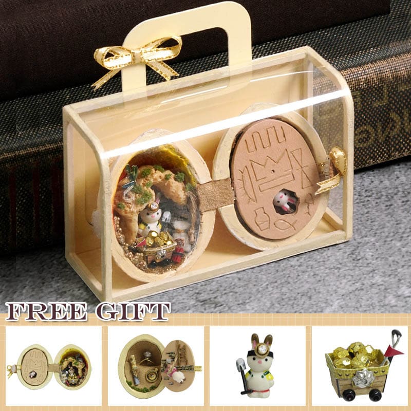 DIY Happiness Dollhouse Theatre Box Toy Kit - GYOBY® TOYS