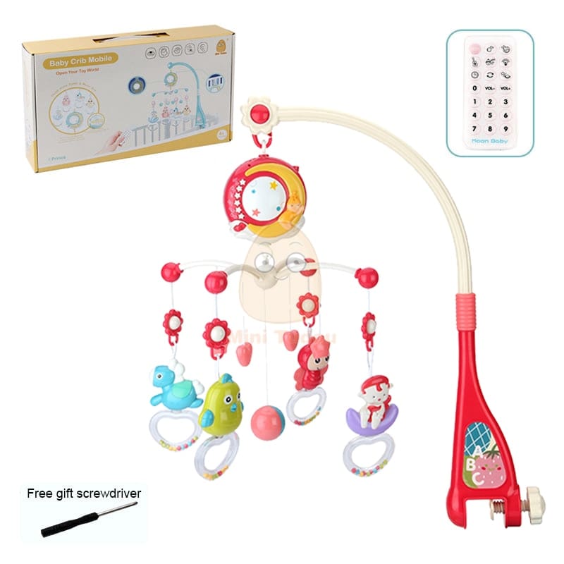 Lights and Music Baby Crib Mobile with Remote Control - GYOBY® TOYS
