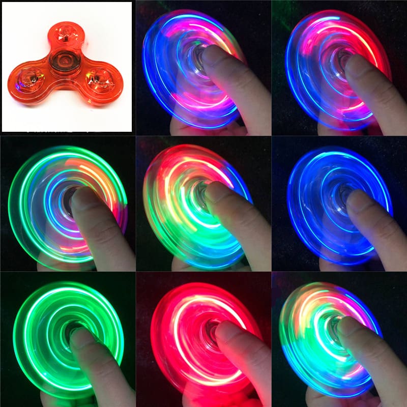 Luminous LED light Fidget Spinner Top Toy for Kids - GYOBY® TOYS