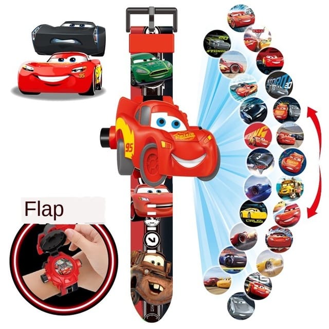 Disney Cartoon Digital Watches 3D Projection Toy - GYOBY® TOYS