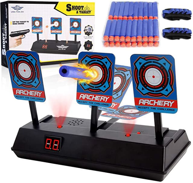 Digital Bullets Shooting Target Scoring For Nerf Guns - GYOBY® TOYS