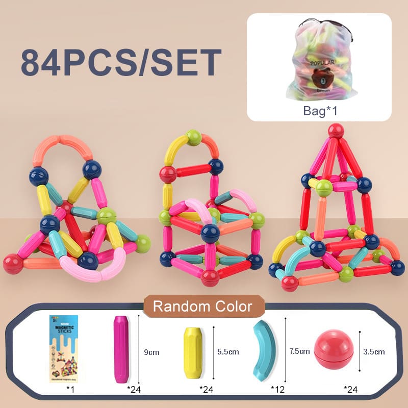 Magnet Stick Rod Building Blocks Toys for Kids Gift - GYOBY® TOYS