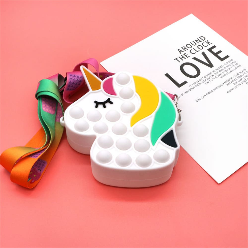 Fidget Toys Push Bubbles Ladies Wallet and Bag - GYOBY® TOYS